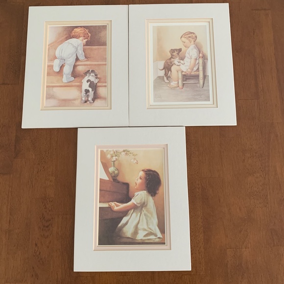 Bessie Pease Gutmann | Wall Decor | Set Of 3 Bessie Pease Gutmann ...